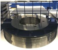 China OD70mm To 120mm Film Cutting Blade ISO14001 Film Slitter Knife for sale