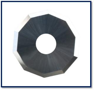 China OEM HRA91 Carbide Razor Blades Cigarette Filter Cutting Blade ISO18001 for sale