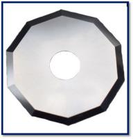 China Tobacco Cutting Tungsten Carbide Round Blade Antirust ODM OEM for sale