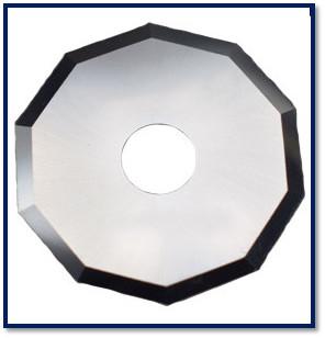 China Tobacco Cutting Tungsten Carbide Round Blade Antirust ODM OEM for sale