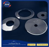 China Anti Abrasive Round Carbide Slitter Blades Knives 90 To 91.5 HRA For Cutting Fabrics for sale