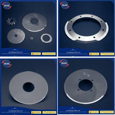 China Wear resisting Industrial Machine Knives Paper Round Knife Blade 91.4 To 91.8HRA for sale