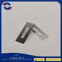 China Standard 3 Hole Solid Carbide Razor Blade Slotted Titanium Coating for sale