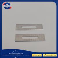 China Standard 3 Hole Solid Carbide Razor Blade Slotted Titanium Coating for sale
