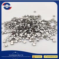 China HRA92 HRA93 tungsten saw tips Cemented Carbide Tool Tips For Cold Saw Making for sale