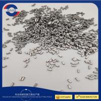 China Cermet HRA92 HRA93 Circular Saw Tips Carbide Tips For Saw Blades for sale