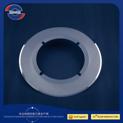 China Slitting Machine Blade HRA90 HRA92.1 Paper Cutting Circular Blade for sale