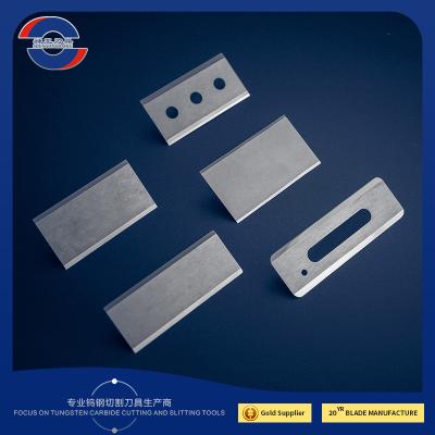 China Packaging Paper Slitter Blade 0.4mm Film Foam Cutting Blade HRA85 for sale
