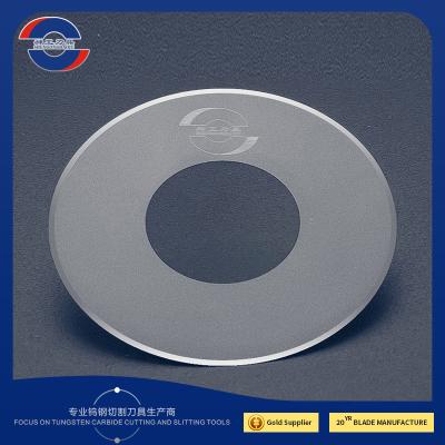 China Film Cigarette Filter Round Cutting Blade Sharpen Edge for sale