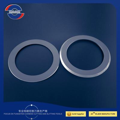 China OD130 Round Steel Cutting Machine Blade Li-Ion Battery Foil Copper Aluminum for sale