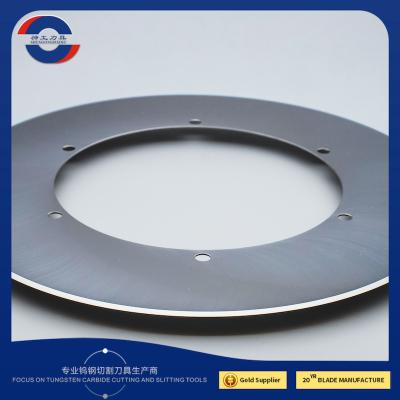 China 280x160x1 Thin Circular Slitter Blades Carbide Slitter Knives Carton Box Making for sale
