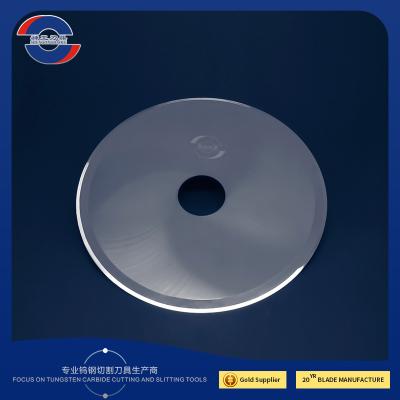 China The Paper Drinking Straw Slitting Blades Circular Cutting Knife for sale