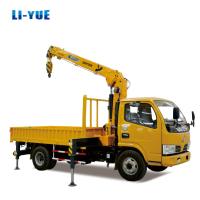 China Construction Straight Boom 3 Ton Truck Mounted Crane For DFAC for sale