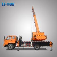 China Hydraulic Valve Dongfeng T-King BMC Mobile Truck Crane Max. Lifting Height 34m for sale
