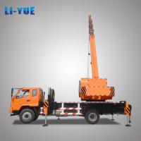 China Hydraulic Valve Dongfeng T-King BMC Mobile Truck Crane Max. Lifting Height 34m for sale