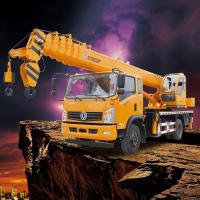 China Construction 360HP Dongfeng Cargo 20 Ton Truck Crane With Hydraulic Straight Arm for sale