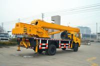 China Construction 360HP Dongfeng Cargo 20 Ton Truck Crane With Hydraulic Straight Arm for sale