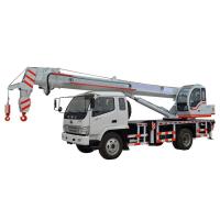 China 3000kg Ground Hole Drill Truck Mounted Earth Auger With Hydraulic Straight Arm Boom for sale