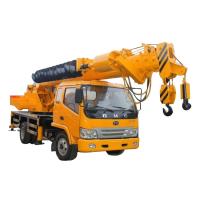 China High Capacity 12 Ton Mobile Truck Crane With Drilling Rig And Grab Bucket WEICHAI Engine for sale