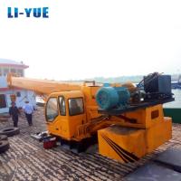 China Hydraulic Marine Offshore Crane 2Tons Fixed Boom Type for Ship Decking Machine on Ship for sale