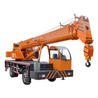 China Small Telescopic Boom Mobile Crane 6 Ton Truck Crane With Self Made Chassis for sale