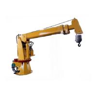 China 16 Ton Hydraulic Used Marine Deck Crane Suitable for All Weather Conditions in Dubai for sale
