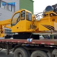 China 16 Ton Hydraulic Used Marine Deck Crane Suitable for All Weather Conditions in Dubai for sale