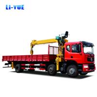 China Mobile Hydraulic Mini Truck Mounted Crane 130HP Dongfeng 4x2 With Basket for sale