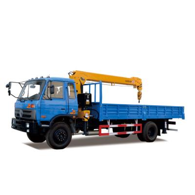 China 9 Ton Truck Mounted Crane With Hydraulic Pump And 8000kg Rated Loading Capacity for sale