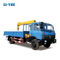China 9 Ton Truck Mounted Crane With Hydraulic Pump And 8000kg Rated Loading Capacity for sale