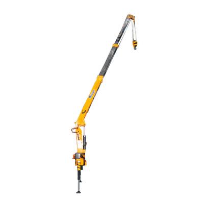 China 6 Ton 4x2 Hydraulic Truck Crane Construction Lifting With Span Of 2280 - 5100mm for sale
