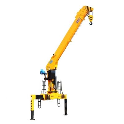 China 2500 Kg Weight CDW 6X4 12 Ton Truck Mounted Crane With Euro 3 Engine for sale