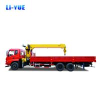 China 2500 Kg Weight CDW 6X4 12 Ton Truck Mounted Crane With Euro 3 Engine for sale