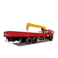 China 16 Ton Hydraulic Lorry Truck Mounted Crane 360 Degree Rotation For Construction for sale