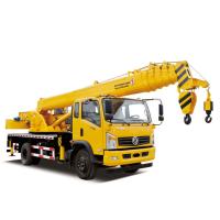 China MOOG Hydraulic Cylinder 6 Ton Small Mobile Truck Crane For Heavy Construction Projects for sale