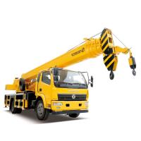 China Building Construction 10 Ton Truck Crane With Telescopic Boom Hengli Hydraulic Valve for sale
