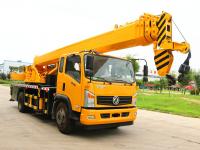 China 8 Ton Hydraulic Mobile Crane Telescopic Mini Truck Crane 24T.M Rated Lifting Moment for sale