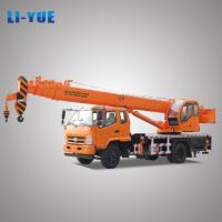 China Hydraulic Telescopic Boom Mobile Crane 12 Tons High Load Moment for sale