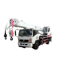 China Construction Hydraulic Truck Crane 8 Ton With Telescopic Straight Boom for sale