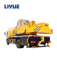 China Construction Hydraulic Truck Crane 8 Ton With Telescopic Straight Boom for sale