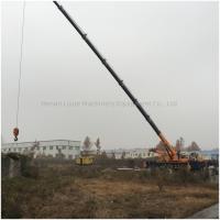 China Custom Hydraulic 5 Sections Boom Truck Cranes 12 Ton With Homemade Chassis for sale