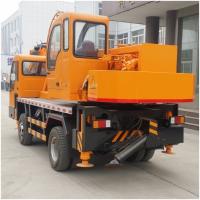 China 12 Tons Mobile Hydraulic Homemade Chassis Truck Crane With WEICHAI Engine for sale