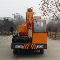 China Homemade Chassis Hydraulic Mobile Truck Crane 12000kg Rated Loading Capacity for sale