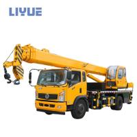 China Construction Hydraulic 16 Tons Truck Crane With 22M Working Radius for sale