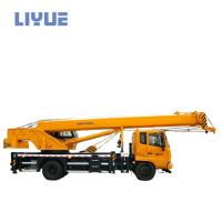 China 5 Section Hydraulic Telescopic Boom 16 Ton Truck Crane For Mobile Truck Sizes for sale
