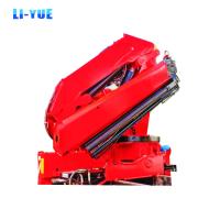 China 6300kg Knuckle Boom Crane Hydraulic Pickup Truck Crane For Construction for sale