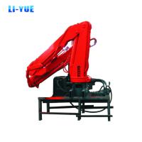 China Hydraulic Valve Knuckle Boom Crane Mini Jib Lorry Truck Crane For Block for sale