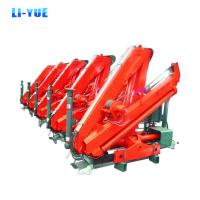 China Hydraulic Pump Tractor Lift Arm Truck Davit Crane 10.6m Max. Lifting Height for sale