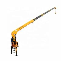 China SQ 5 T Truck Crane 5 Tons Capacity 12.5 T.M Rated Lifting Moment and 2280-5100 mm Span for sale