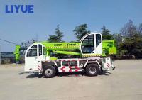 China 6 Ton Mobile Hydraulic Mini Crane Truck Homemade Chassis Construction Truck Crane for sale